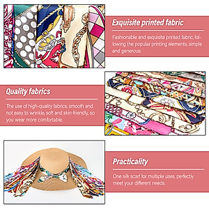 RainFlowwer Hairband Handbag Handle Ribbon, 12Pcs Neckerchief Package for Purse Decor, Hair Bracelet and Neck Accessory, Versatile Gift Set for Girls