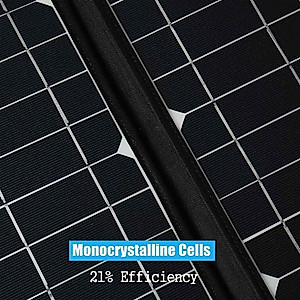 150W Foldable Monocrystalline Solar Panel Outdoor Power Generation Board Solar Suitcase for Battery Charging Cars