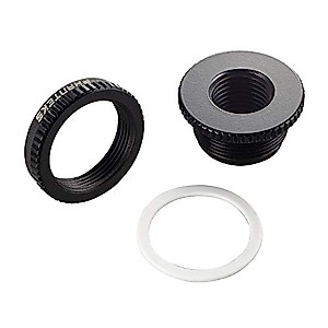 Phanteks Glacier Series PH-PTF_BK_G1/4, G1/4” Premium Pass-Through Fitting – Black