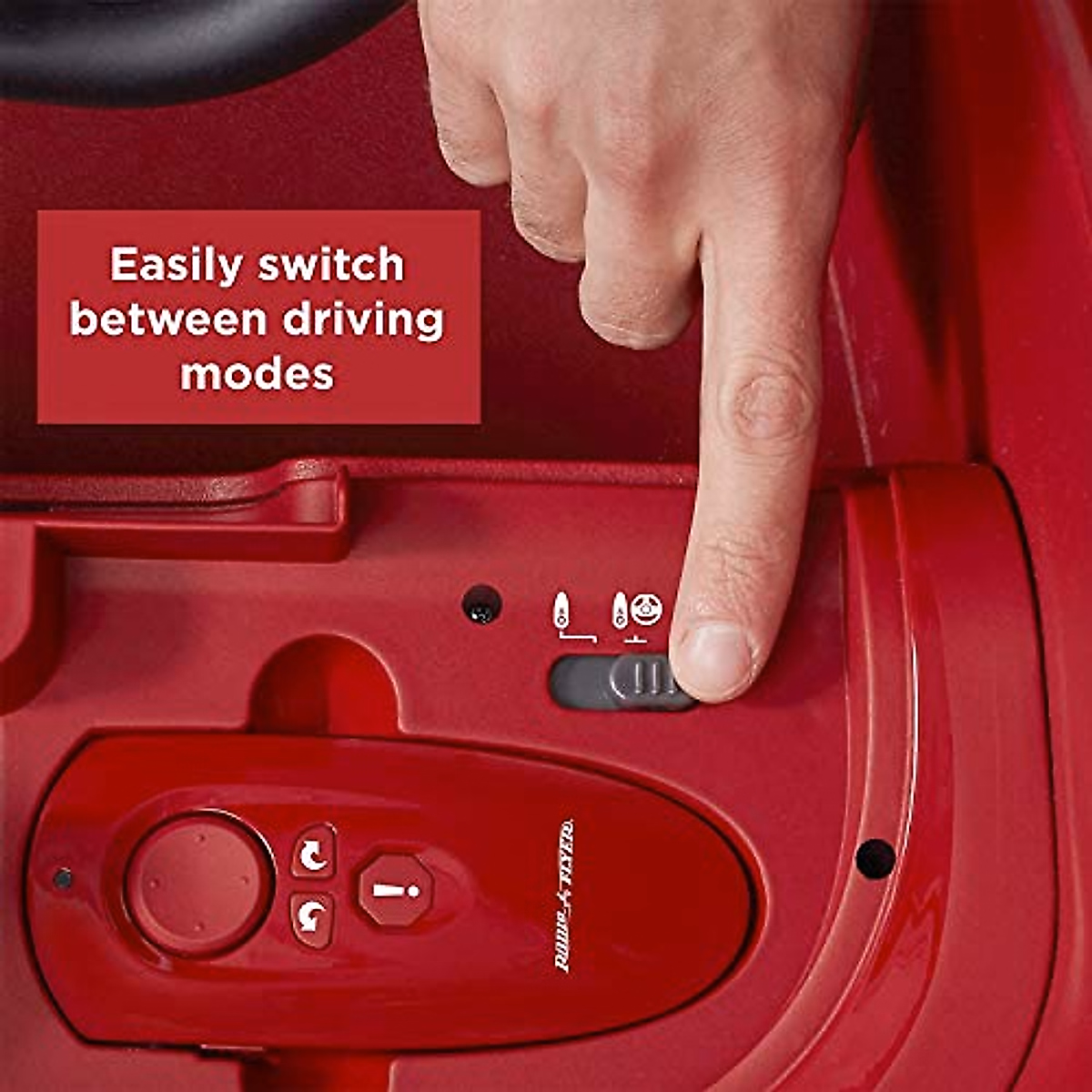 Radio Flyer Grow With Me Racer, Kids Battery Powered and Remote Control Ride On Toy, Red Toddler Ride On Toy For Ages 1.5-4 Years