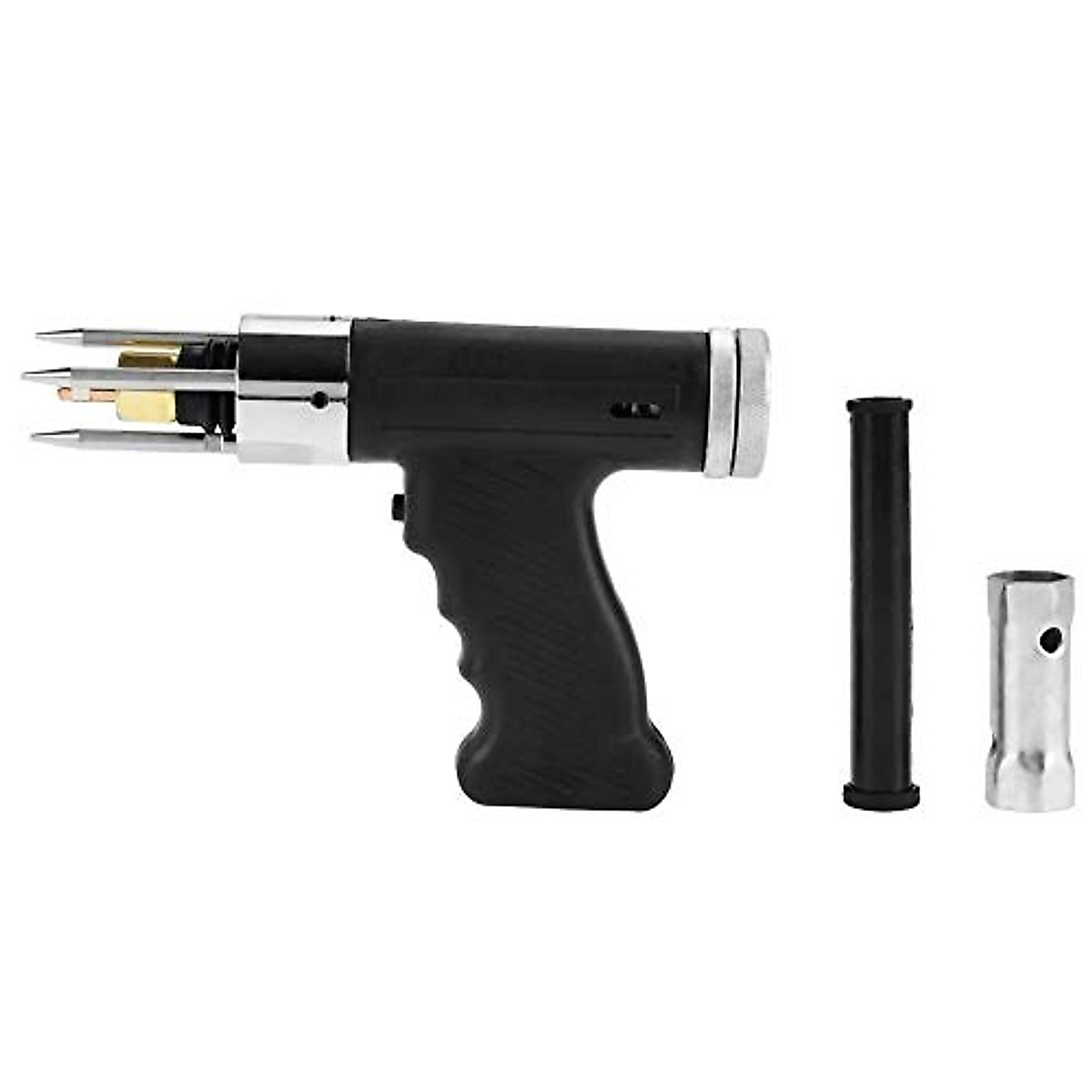 Capacitor Discharge (CD) Stud Welding Gun with 6pcs M3 to M10 Collet Welding Torch Set