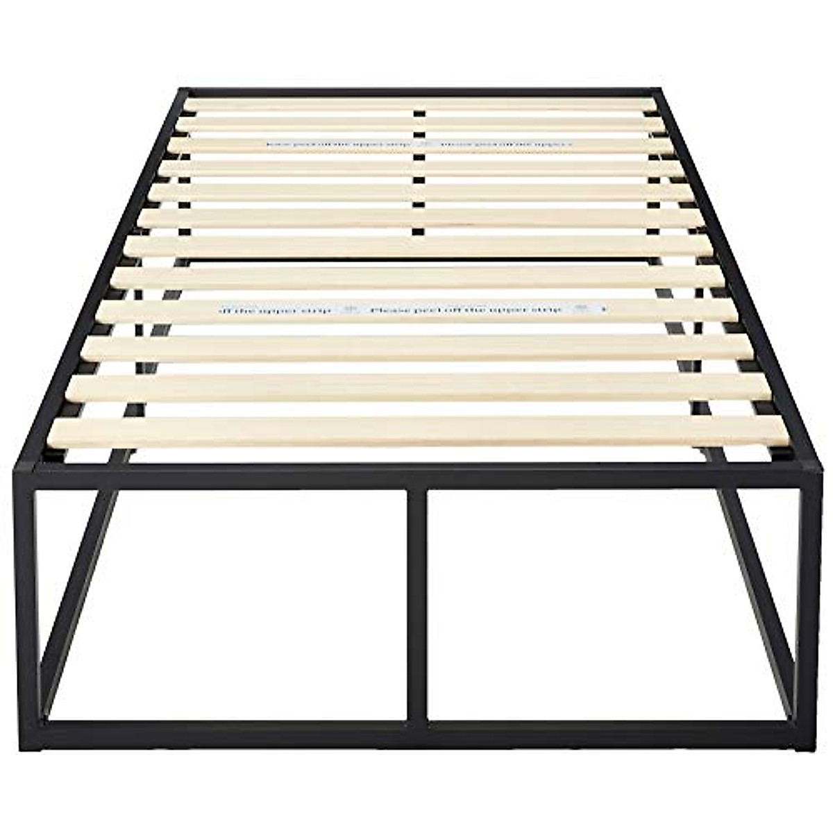 ZINUS Joseph Metal Platforma Bed Frame, Twin & 8 Inch Green Tea Cooling Gel Memory Foam Mattress / Cooling Gel Foam / Pressure Relieving / CertiPUR-US Certified / Bed-in-a-Box, Twin