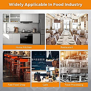 BEAMNOVA 9lbs Commercial Grease Trap Stainless Steel Black Grease Interceptor for Restaurant Kitchen Home Under Sink, Side Inlet