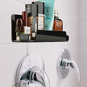 TXEsign Floating Wall Mount for Nintendo Switch, Black, 7.12"L x 3"W x 2.5"H