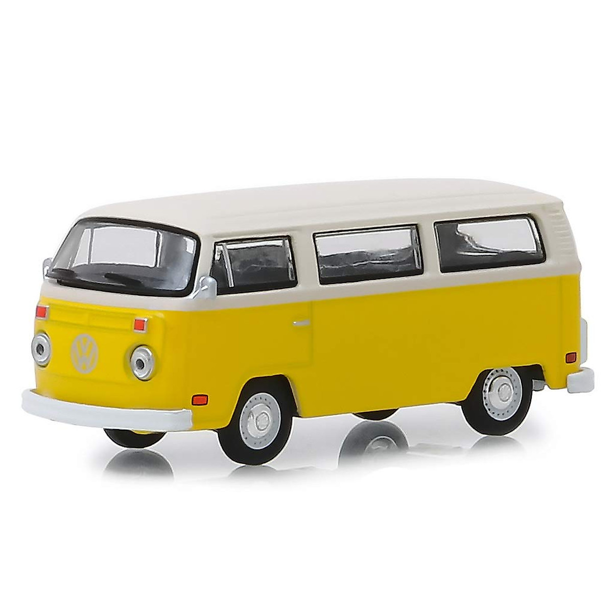 1978 Type 2 (T2) Bus Yellow with White Top Little Miss Sunshine (2006) Movie Hollywood Series 22 1/64 Diecast Model by Greenlight 44820 C