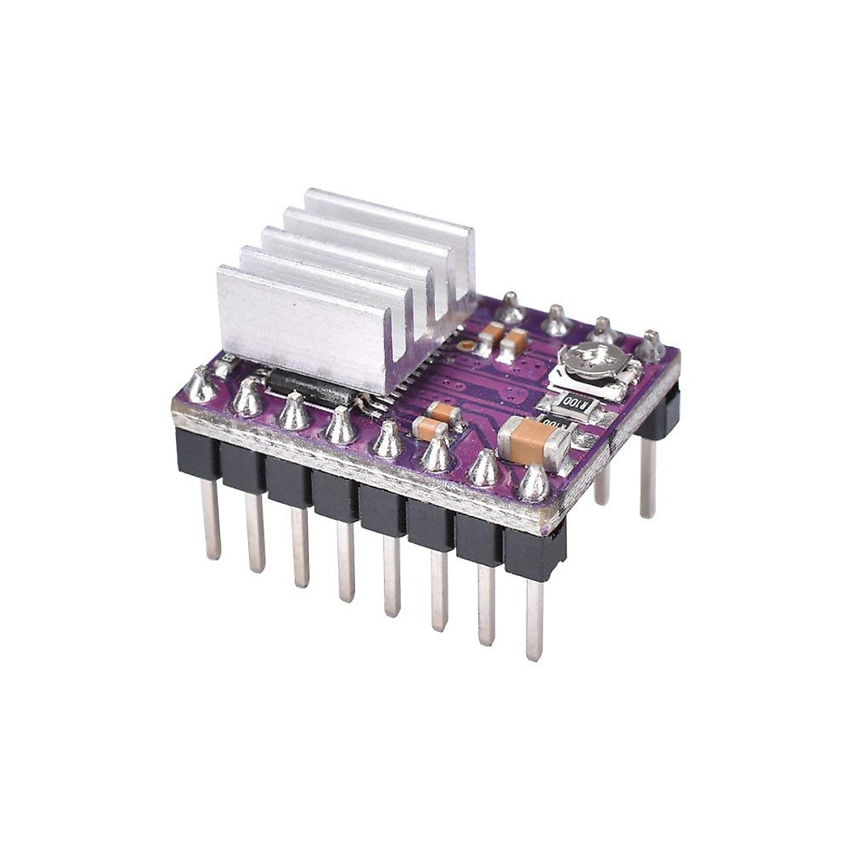 DAOKI CNC Shield V3.0 Expansion Board Kit with Board for Arduino, 4PCS DRV8825 Stepper Motor Driver and Heatsink, 10PCS Jumper Cap, USB Cable for Engraving Machine