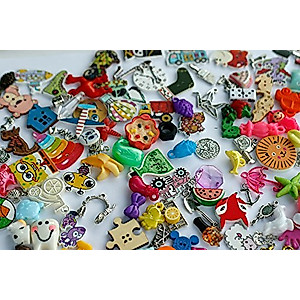 TomToy Small Mixed I Spy Trinkets for I Spy Bag/Bottle, DIY Projects, Crafts, Scrapbooking, 1-3cm, Set of 20 trinkets
