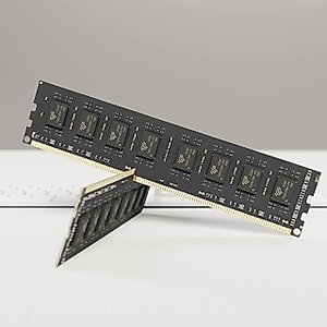 Timetec 16GB KIT(2x8GB) DDR3 / DDR3L 1333MHz PC3-10600 Non-ECC Unbuffered 1.5V / 1.35V CL9 2Rx8 Dual Rank 240 Pin UDIMM PC Desktop Computer Memory RAM Module Upgrade (16GB KIT(2x8GB))