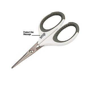 SINGER 4" Mini Detail Craft Scissors with Comfort Grip