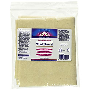 Heritage Products Wool Flannel, Palma Christi, 1 Flannel 12" X 27"