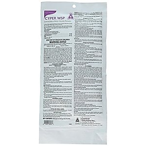 CSI Cyper WSP Cypermethrin Insecticide, Water-Soluble Packets 4ct (4 x .33oz)