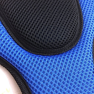 ZARPMA Baby Safety Belt with Guarding Pad,3 Point Safety Harness for Kid Infant Safe Strap for IKEA ANTILOP High Chair (Blue)