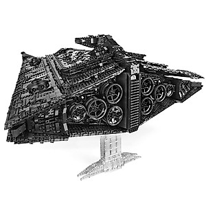 Mould King 21004 Super Star Destroyer Model, Eclipse-Class Imperial Star Destroyer Building Toy, 10368+Pcs Buildable Toy Model, UCS Assembly Awesome Toy Building Kit Large Collection