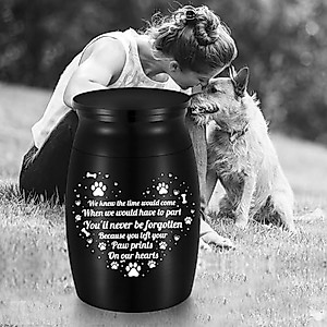 Small Urn for Pet Ashes 3 Inches Mini Urns for Dog Ashes Memorial Ashes Keepsake Urn for Ashes Aluminum Mini Urn for Ashes Cremation Urns for dog Ashes Holder