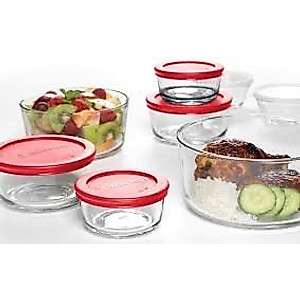 Glass Food Storage 16pc