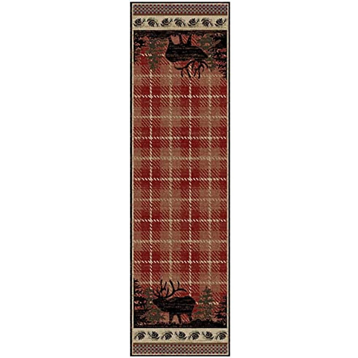Mayberry Rug Wilderness Area Rug, 2'3"x7'7", Multi