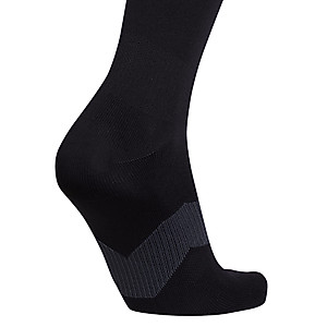 adidas Metro Soccer (1 Pair) Long Over The Calf Team Sports Socks, Black/Night Grey/White/6, Small
