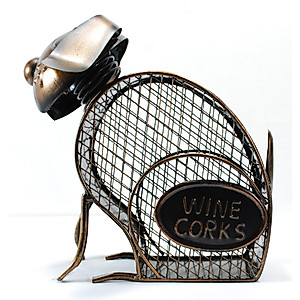 Bouncy Bobble Head Dog Wine Cork Holder