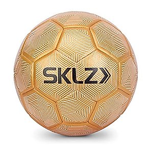 SKLZ Golden Touch Weighted Soccer Technique Training Ball, Size 5