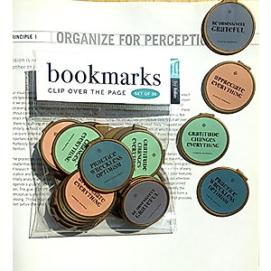 Folio Mantra Quote Bulk Bookmarks Set of 30- Motivational Inspirational & Affirmation Bookmarks Teens Students & Kids -Perfect Gifts - School Student Incentives – Motivational Business