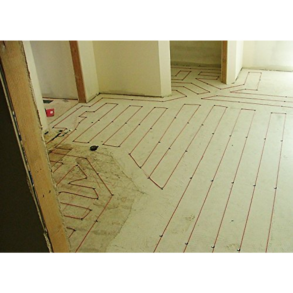 HEATWAVE 64-120 Square Feet: Premium Electric Floor Heating Cable with GFCI WiFi LED Touch/App Controlled Thermostat, Floor Alarm, Multi-Meter & Installation Accessories