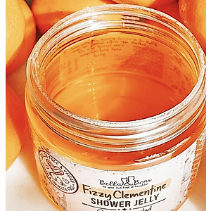 Bella & Bear Fizzy Clementine Shower Jelly, Vegan, Cruelty Free, Teen Girl Gifts 6.7oz