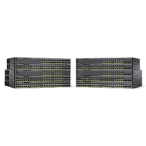 Cisco WS-C2960X-48TD-L 48 Port 2960X Gigabit Switch (Renewed)