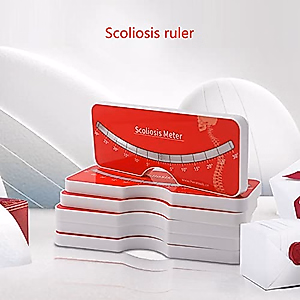 Professional Scoliosis Testing Meter Metal Spine Scoliosis Measuring Tool For Hospital 0‑30° Testing
