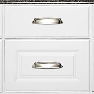 Austin & Mills AM-CH103, Satin Nickel, Square Bin Cup, 5-Pack