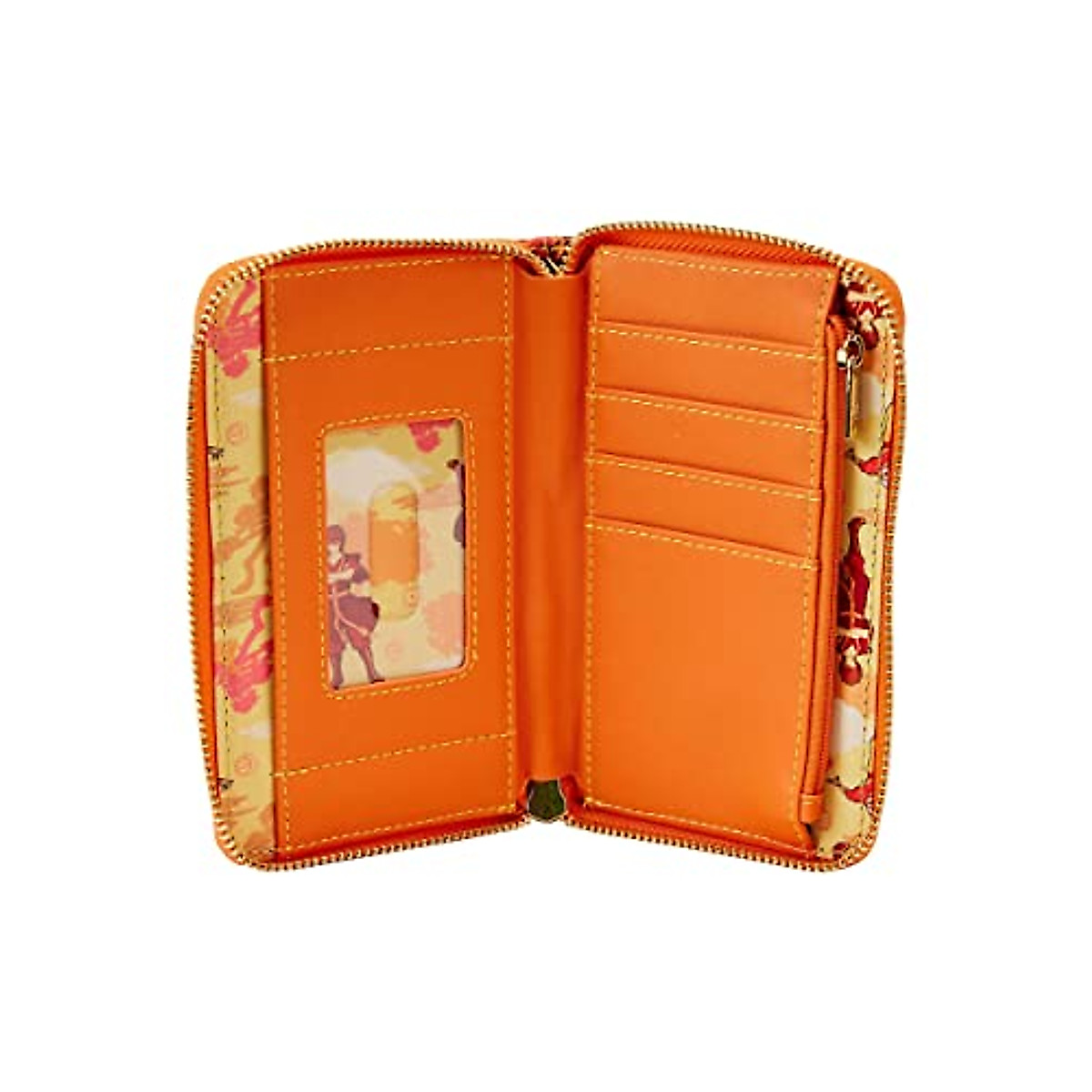 Loungefly Avatar The Last Airbender Fire Dance Zip Around Wallet