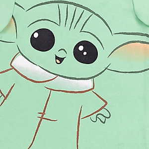 STAR WARS The Child Newborn Baby Boys Cosplay Bodysuit and Hat Set 0-3 Months