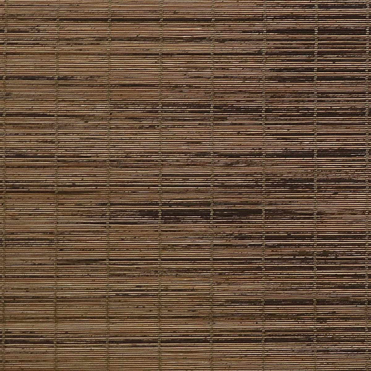 LANTIME Wood Window Shades Blinds, Lined Blackout Bamboo Roller Shades, Easy Installation for Home and Garden, Pattern 9