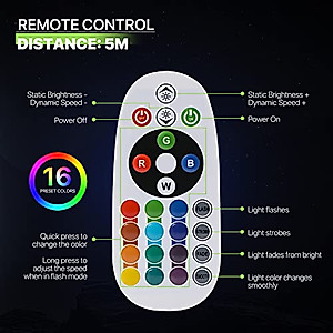Magshion LED Light-Up Serving Tray 16 Color Cocktail Party Service Delivery Tray Rechargeable Multicolor Lighting Serving Trays Barware with Remote for Music Theme Birthday Party