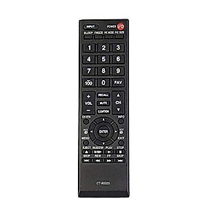 AMAIRIYCA Replacement ct-90325 Remote Toshiba for Toshiba tv fit for Remote tv Toshiba for Toshiba Universal Remote