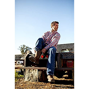 ARIAT Men s Rebar M4 Slim Fit Durastretch Straight Leg Jeans, Carbine, 36W x 32L US