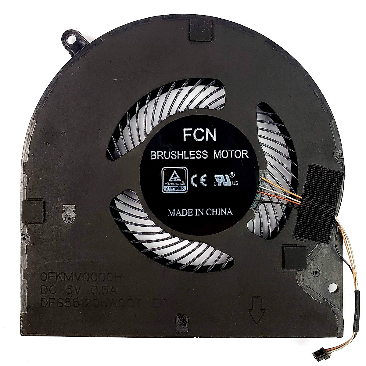 CPU & GPU Cooling Fan Replacement for Razer Blade 15 Advanced (2018-2021) 15.6" RZ09 RZ09-02385E92 RZ09-02386E91 RZ09-0288 RZ09-0301 RZ09-0330 DFS2001053E0T DFS551205WQ0T