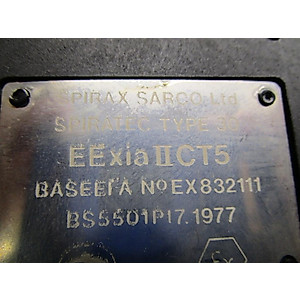 Spirax Sarco BS5501P17.1977 Steam Trap Failure Indicator