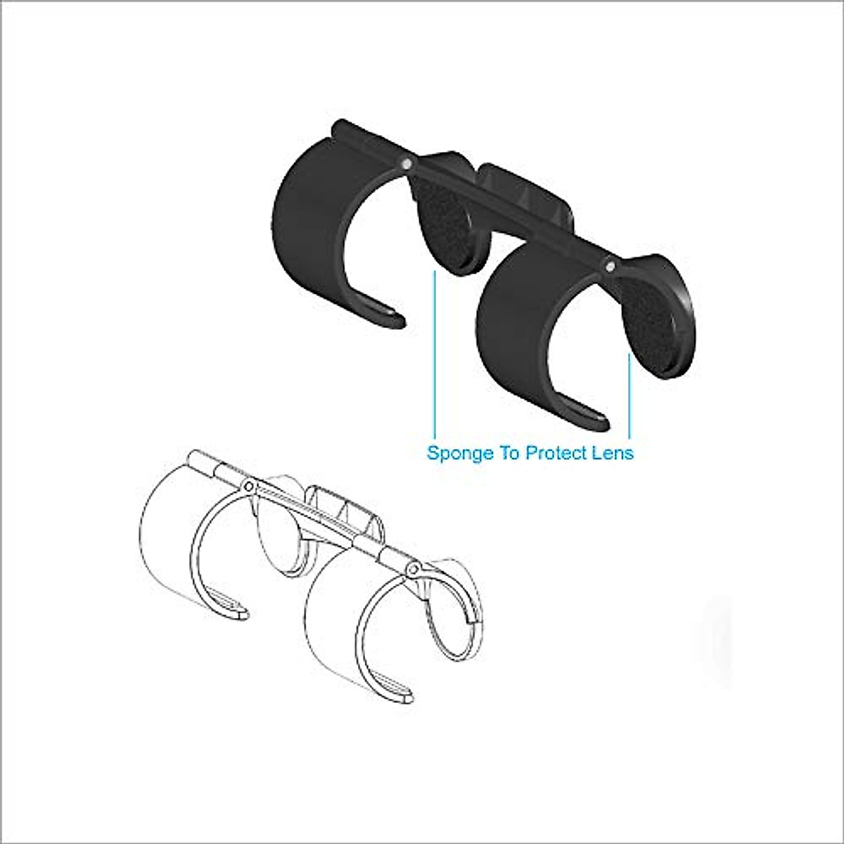 Dobe PS4 Pro Camera Lens Protector Privacy Cover for Sony PS4 Motion Camera