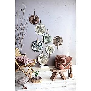 Bloomingville Marble Taper Candle Holder, 6", Beige