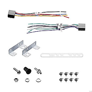 Planet Audio P9630B Car DVD Player - Double Din, Bluetooth Audio and Hands-Free Calling, 6.2 Inch LCD Touchscreen Monitor, MP3 Player, CD, DVD, WMA, USB, SD, AUX In, AM/FM Radio Receiver