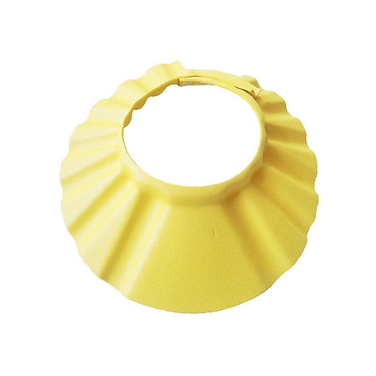 Baby Bath Cap Creative Shampoo Protective Hat and Ear Protection Adjustable Soft Bathing Shower Cap for Baby Baby Bath Hat Yellow