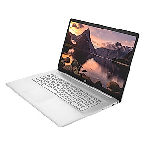 HP 17 Laptop, 17.3" HD+ Touchscreen, 12th Gen Intel i7-1255U Processor, 64GB DDR4 RAM, 1TB SSD, Wi-Fi 6, Webcam, Backlit Keyboard, Fingerprint Reader, HDMI, Windows 11 Home, Silver