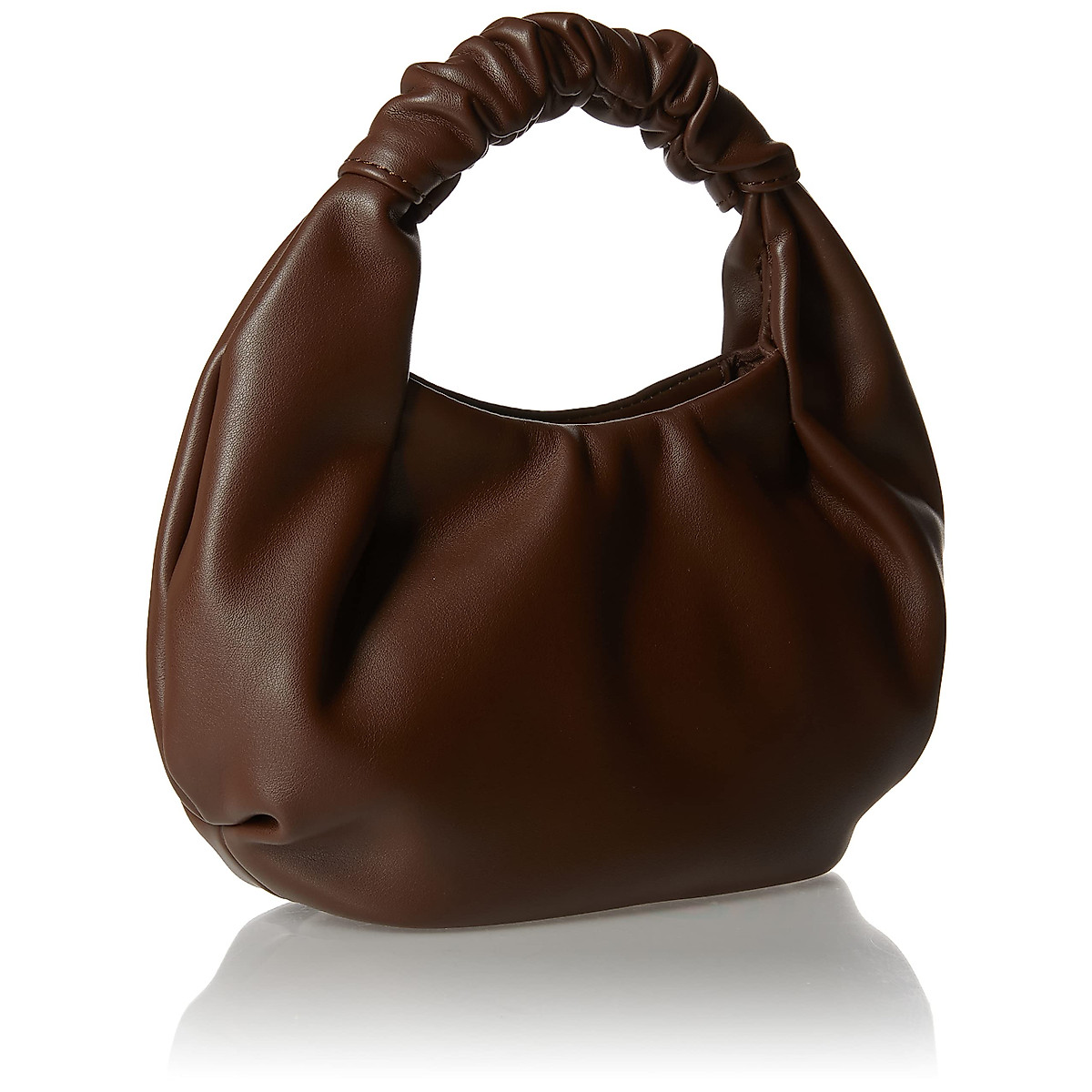 The Drop Women's Addison Soft Volume Top Handle Bag, Chocolate, One Size