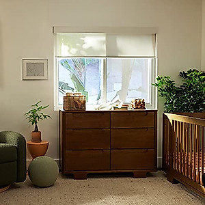 Babyletto Yuzu 6-Drawer Dresser in Natural Walnut, Greenguard Gold Certified