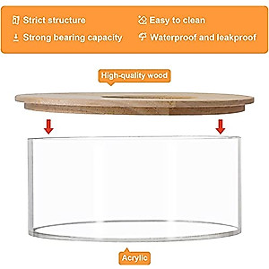Large Hamster Sand Bath Box, Transparent Acrylic Sand Bath Box and Hamster Bathroom, Hamster Home and Hamster Accessories
