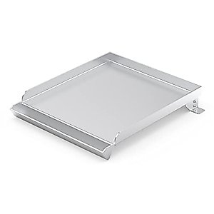 Stanbroil Stainless Steel Griddle, Universal Flat Top Griddle for Gas Grill with Side Burner, Gas Grill Accessory, 11" x 13"