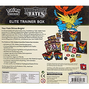 Pokémon TCG: Hidden Fates Elite Trainer Box, Multi