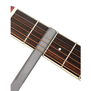 Metallor Guitar Nut File Set Double Edge Nut Slotting File for Electric Guitar Tools Luthier Tools Set of 3Pcs.