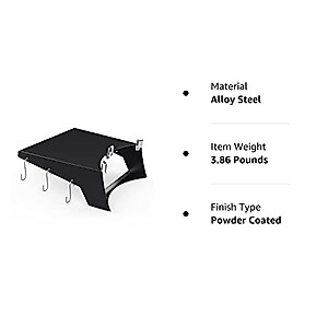 Stanbroil Grill Side Table for 22 Inch Weber Master-Touch & Original Kettle & Original Kettle Premium Charcoal Grills