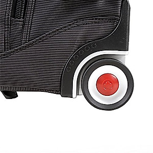 J World New York Bay Business Rolling Backpack, Black, One Size